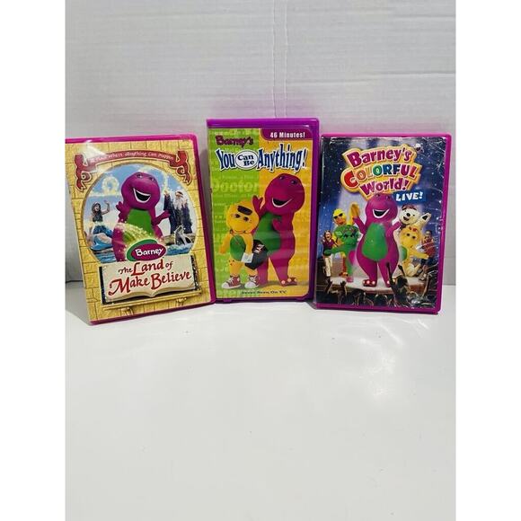 Barney | Media | Barney Dvd Vhs Lot | Poshmark